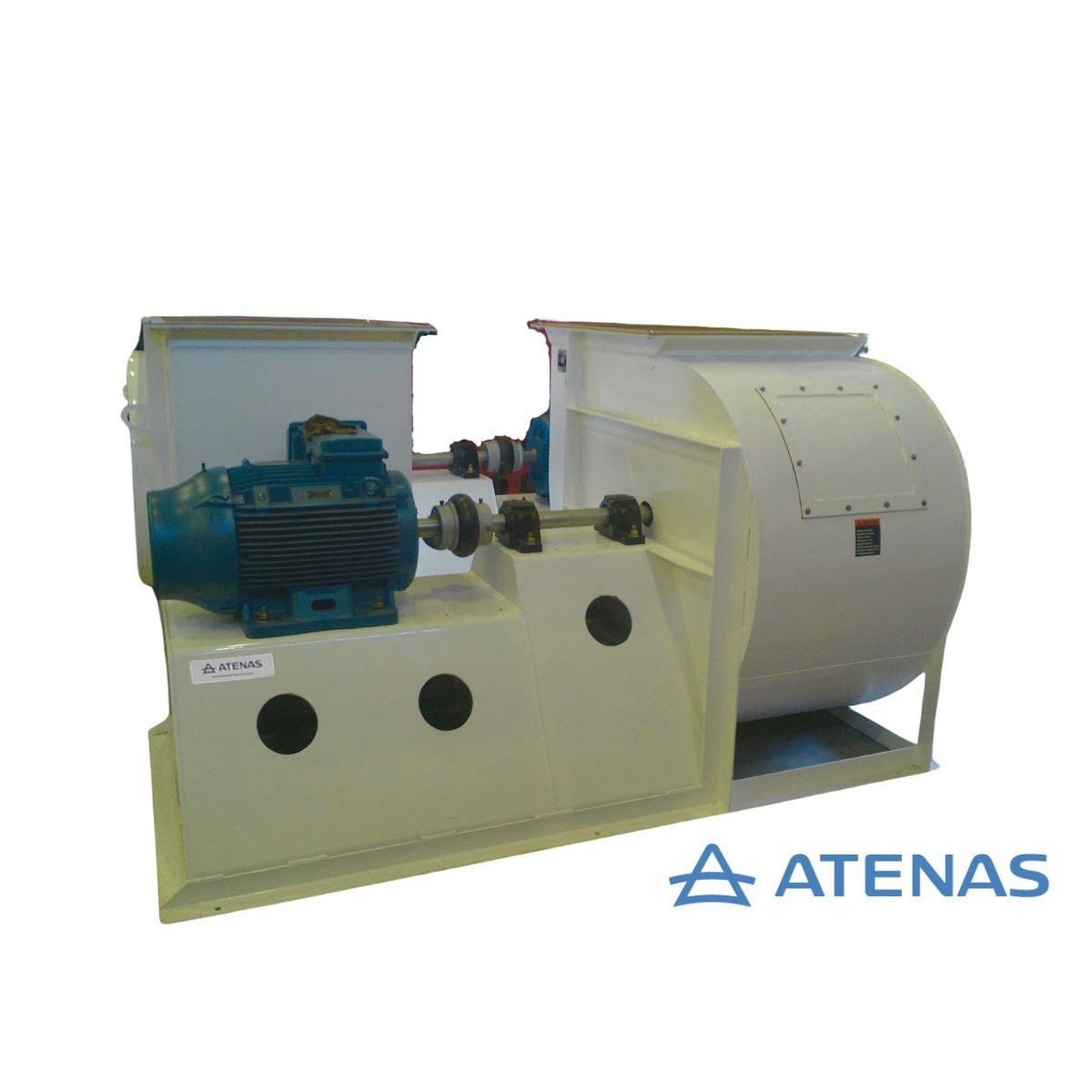 Ventilador Centrifugo Linea Pesada Autolimitante 150 HP Atenas BU7 ...