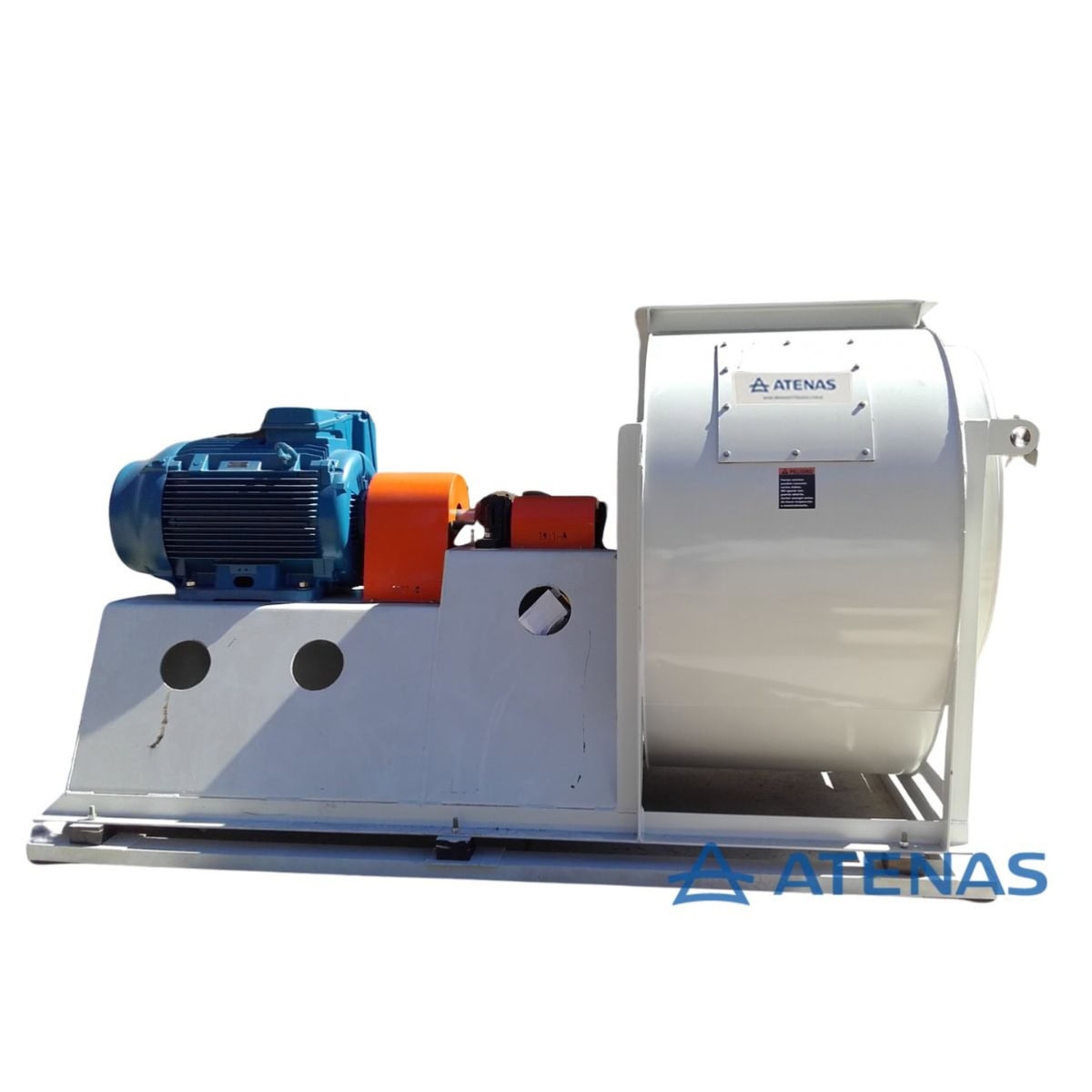 Ventilador Centrifugo Linea Pesada Autolimitante 150 HP Atenas BU7 ...